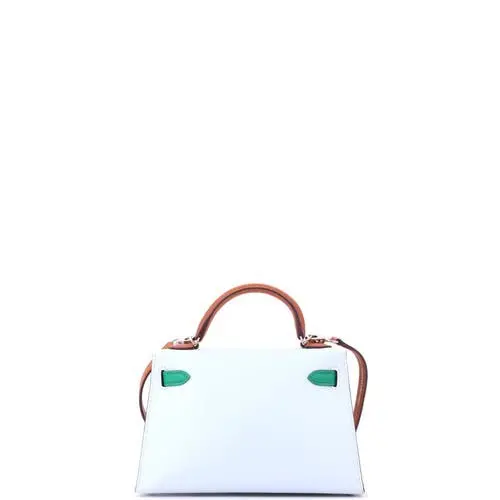 Hermès Kelly Mini Ii Bag Tricolor Epsom With Palladium Hardware 20