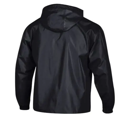 Champion New Orleans Saints Packable Hooded Windbreaker Half-zip Jacket