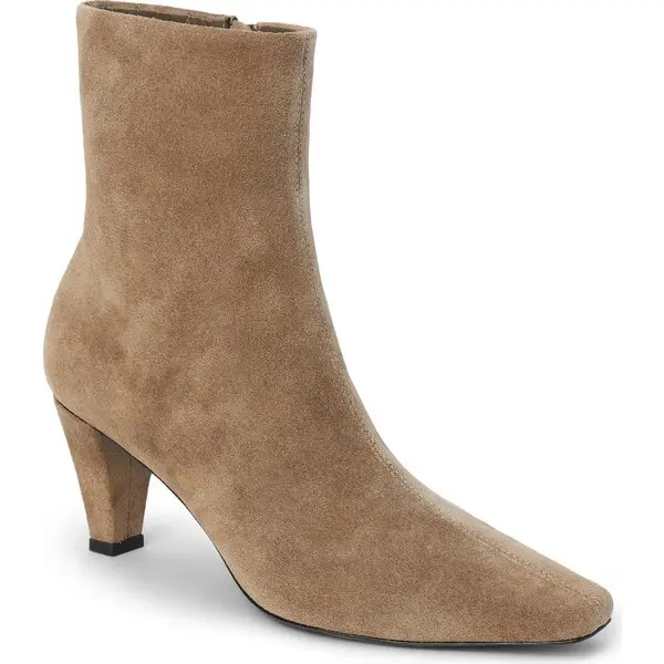 Matisse Franco Leather Bootie - Taupe