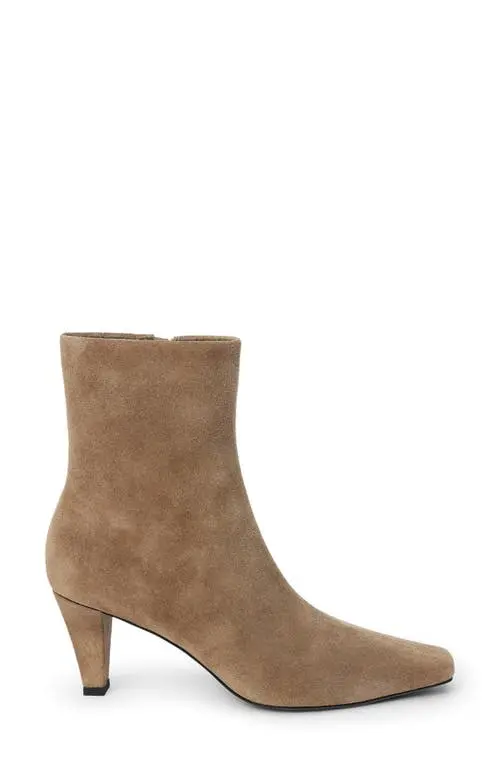 Matisse Franco Leather Bootie - Taupe