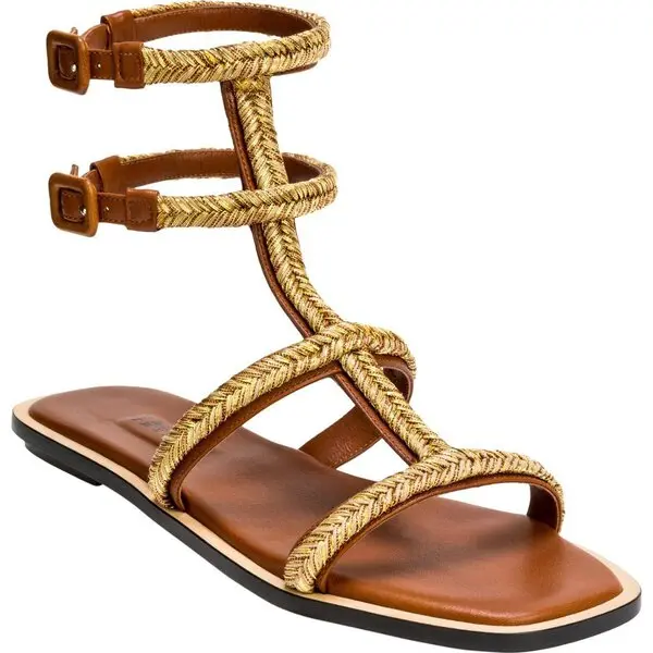 SERENA UZIYEL Darcia Flat Gladiator Sandal