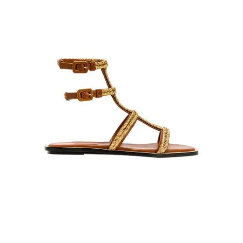 SERENA UZIYEL Darcia Flat Gladiator Sandal