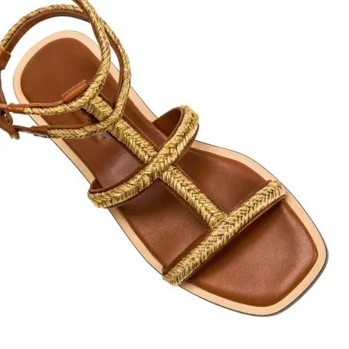 SERENA UZIYEL Darcia Flat Gladiator Sandal