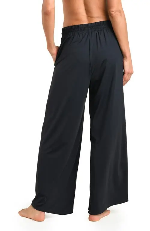 La Blanca Island Goddess Cover-up Pants - Black