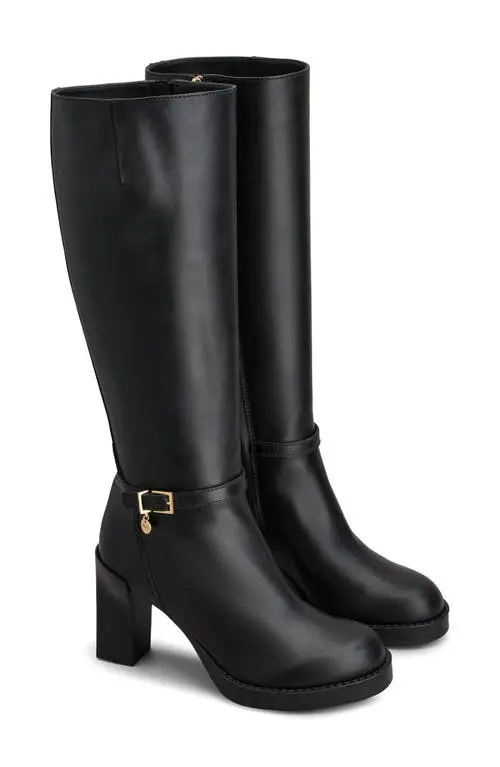 TOD'S Gomma Buckle Knee High Boot