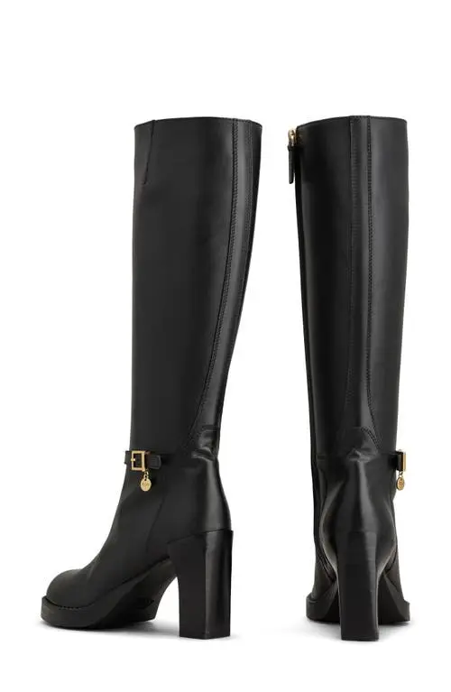 TOD'S Gomma Buckle Knee High Boot
