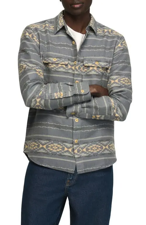 Lucky Brand Humboldt Jacquard Utility Shirt