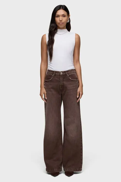 Hudson Jeans Jodie Loose Wide Leg Jeans