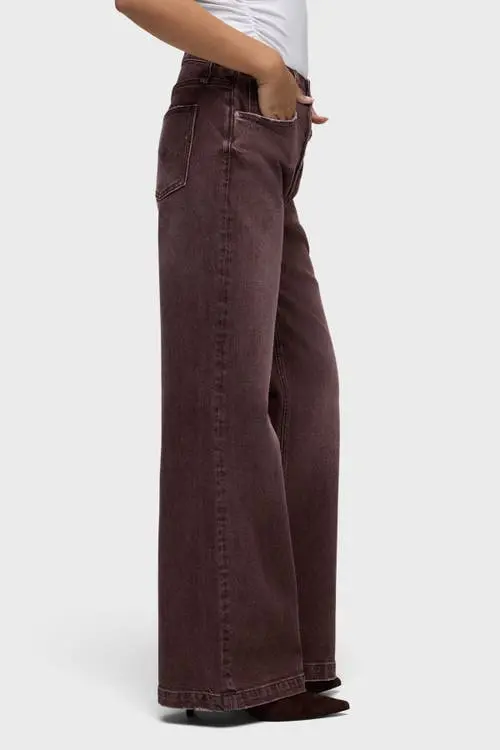 Hudson Jeans Jodie Loose Wide Leg Jeans
