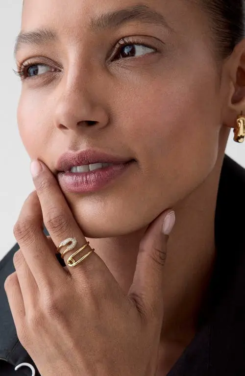 Kate Spade New York Safety Pin Coil Ring