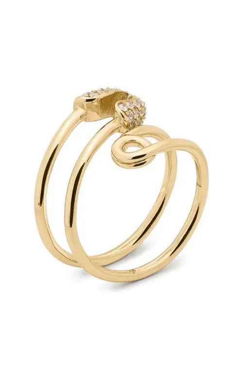 Kate Spade New York Safety Pin Coil Ring