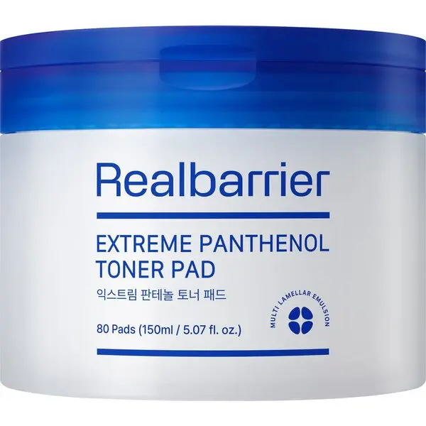 REAL BARRIER Extreme Panthenol Toner Pads