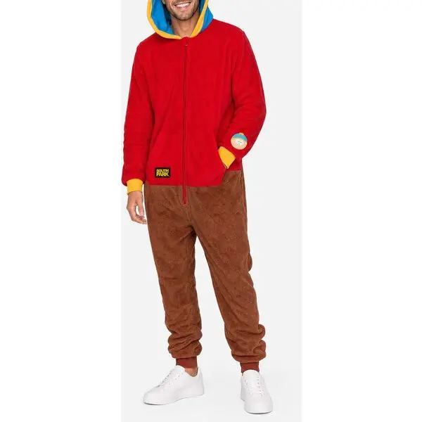 Opposuits South Park Cartman Fleece Hooded Jumpsuit