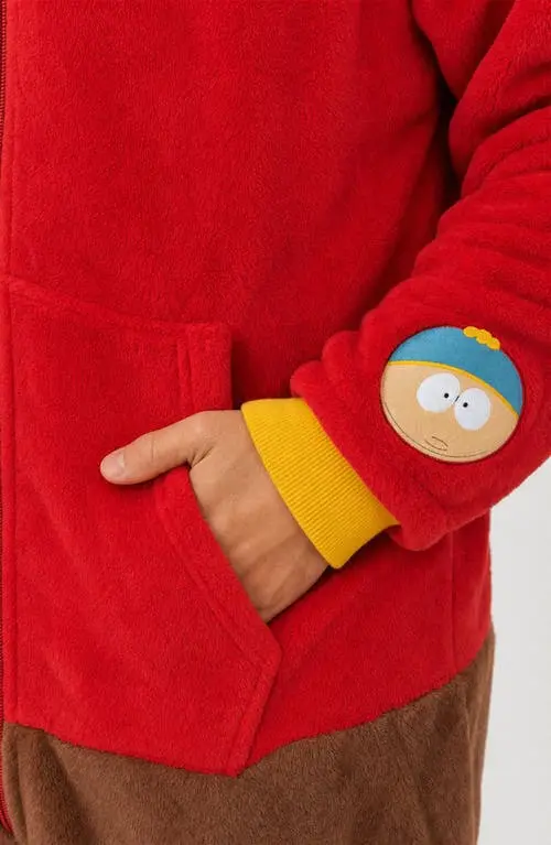 Opposuits South Park Cartman Fleece Hooded Jumpsuit
