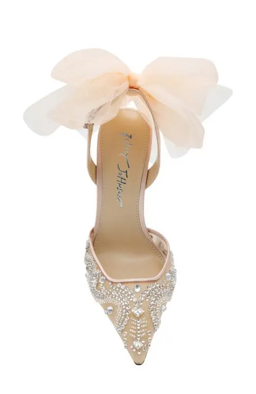 Betsey Johnson Meg Slingback Pump - Nude