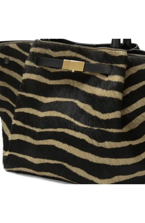 DEMELLIER The Midi New York Calf Hair Tote