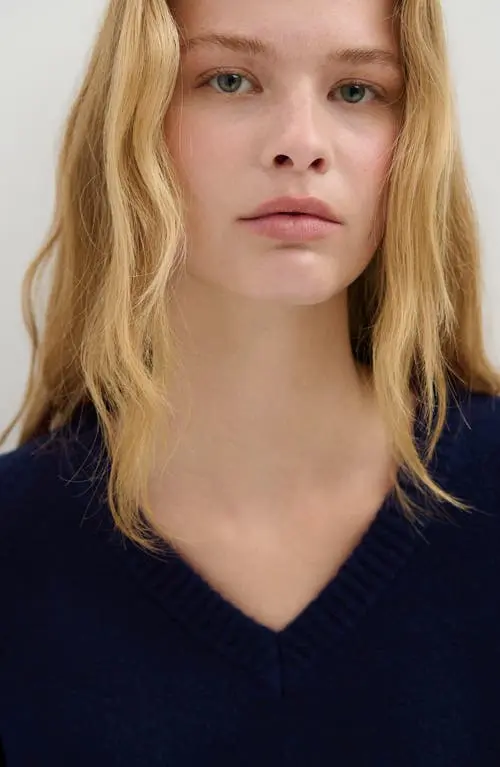 Mango V-neck Sweater