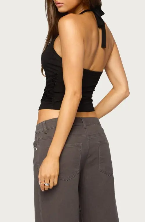 EDIKTED Piara Grommet Halter Top