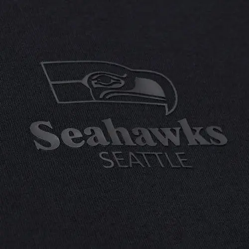 Mitchell & Ness Seattle Seahawks Core Essentials Micro Logo Fleece Sweatshirt