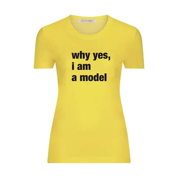 LOVE AND NOSTALGIA Margot Tee Why, Yes I Am - Yellow