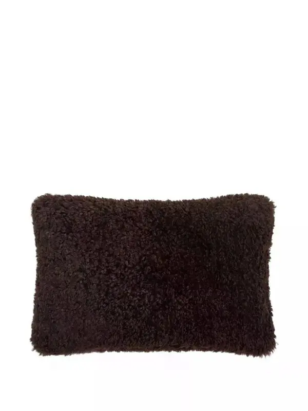 Apparis Brenn Bouclette Faux-shearling Pillow - Brown