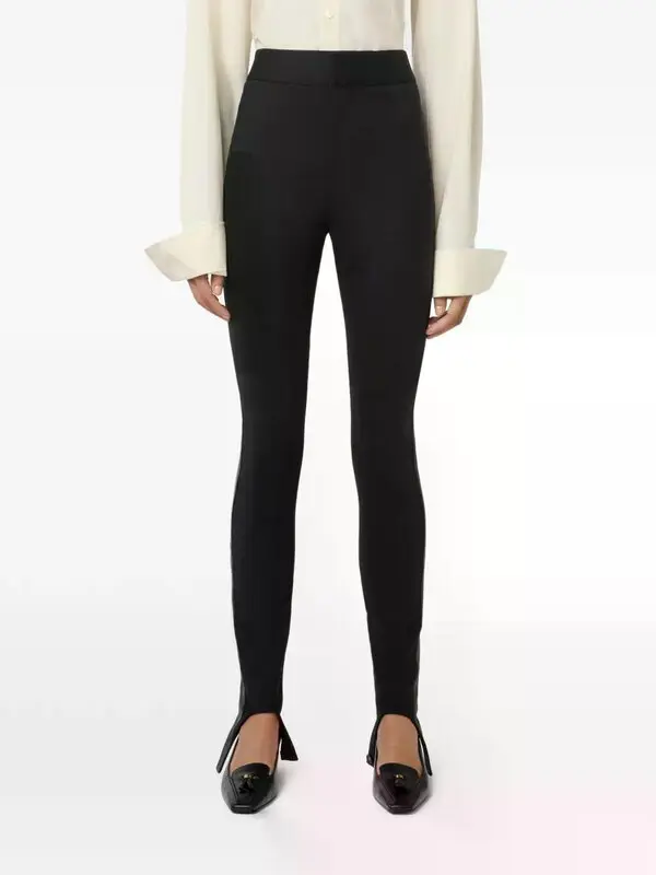 TOD'S Leather-trim Trousers