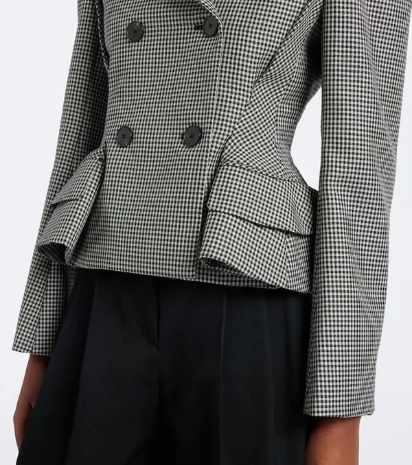 Givenchy Pinch Houndstooth Wool And Mohair Jacket