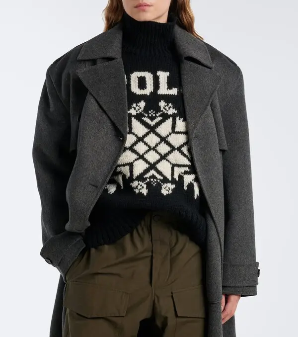 Polo Ralph Lauren Intarsia Wool Turtleneck Sweater