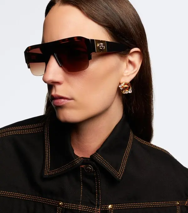 Versace Vance Aviator Sunglasses