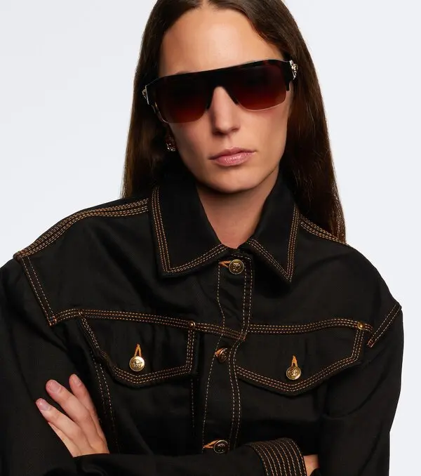 Versace Vance Aviator Sunglasses