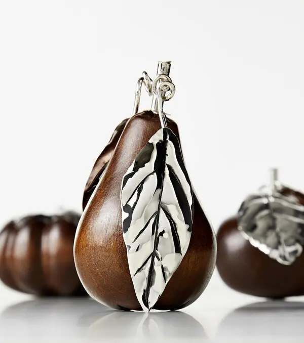 TAVARES 1922 Wood Fruits Pear Decorative Object