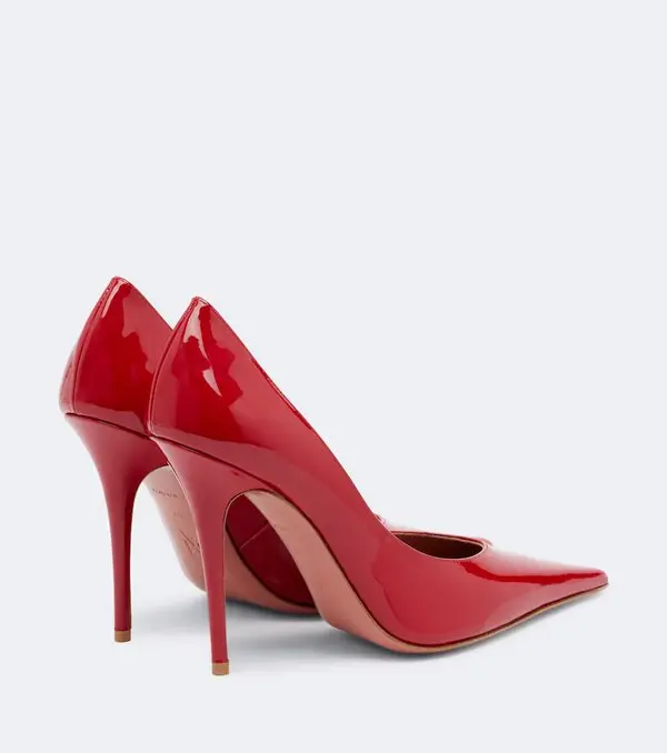 Amina Muaddi Anok Patent Leather Pumps