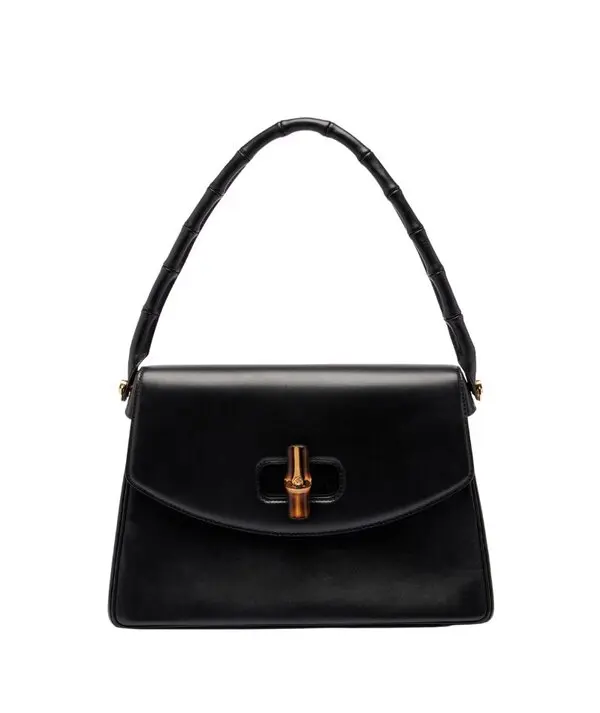 Gucci Bamboo Vendetta Medium Top-handle Bag - Black