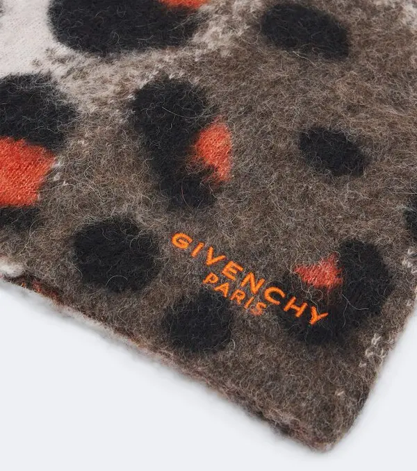 Givenchy Alpaca And Wool-blend Jacquard Beanie
