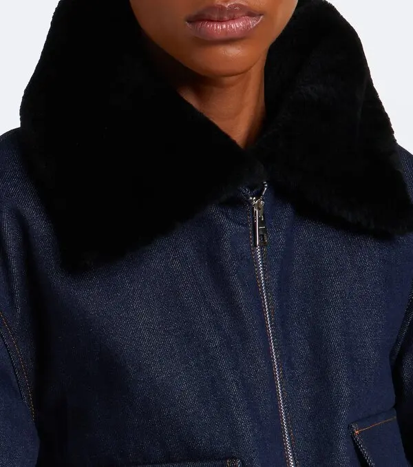 Givenchy Denim Blouson Jacket