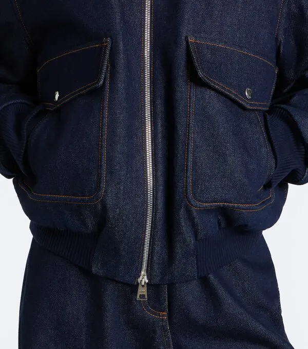 Givenchy Denim Blouson Jacket