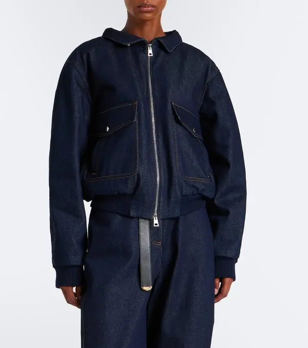 Givenchy Denim Blouson Jacket