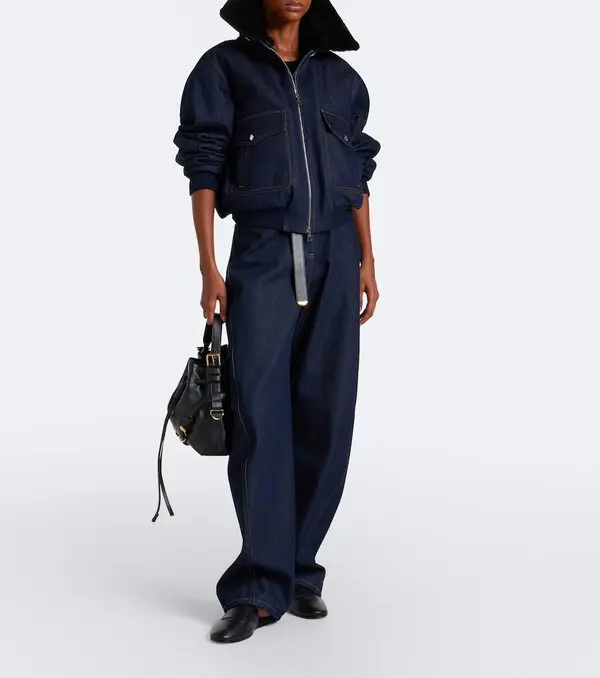 Givenchy Denim Blouson Jacket