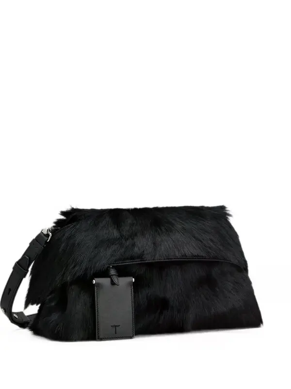TOD'S Wav Fur-effect Clutch Bag