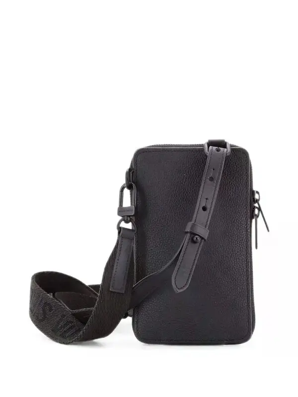 LOUIS VUITTON Aerogram Phone Pouch Leather Crossbody Bag