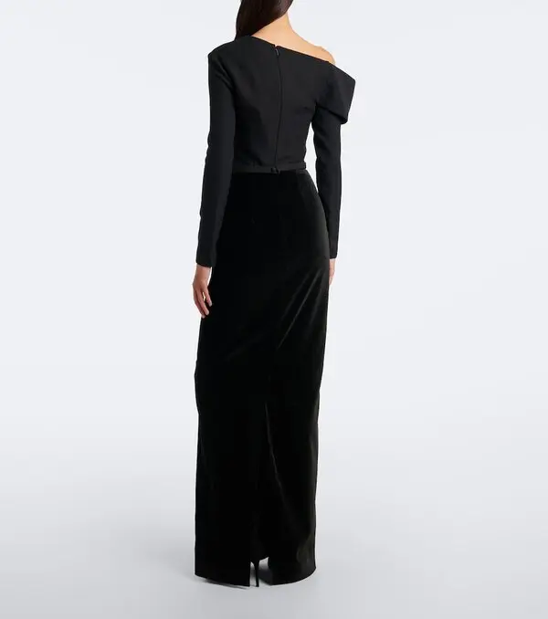 Safiyaa One-shoulder Gown