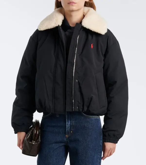 Polo Ralph Lauren Teddy-trimmed Blouson Jacket