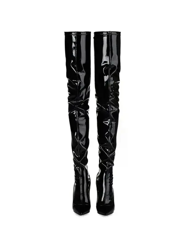LE SILLA Eva Thigh-high Boots - Black