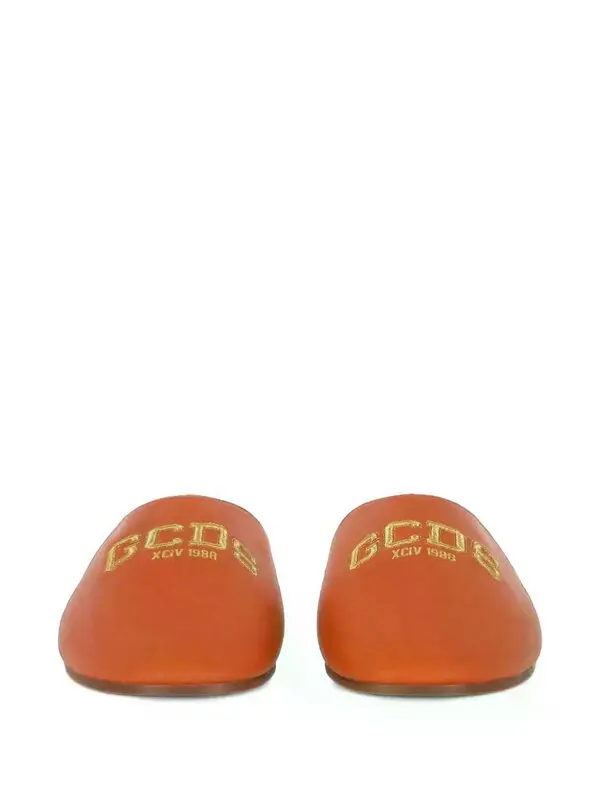 Gcds Logo-embroidered Mules
