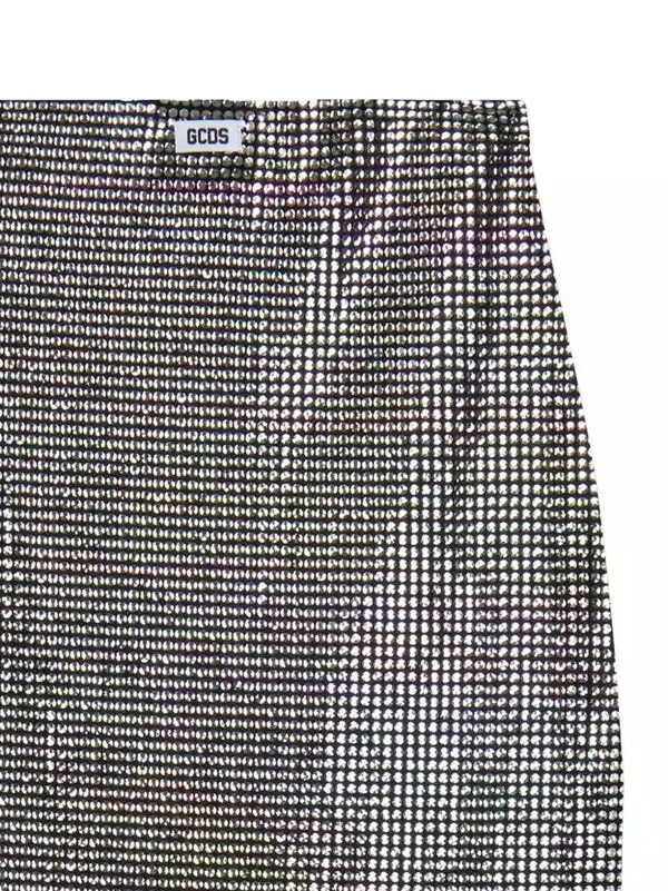 Gcds Shiny Pencil Midi Skirt