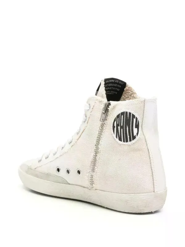 GOLDEN GOOSE Francy High-top Sneakers - Neutrals