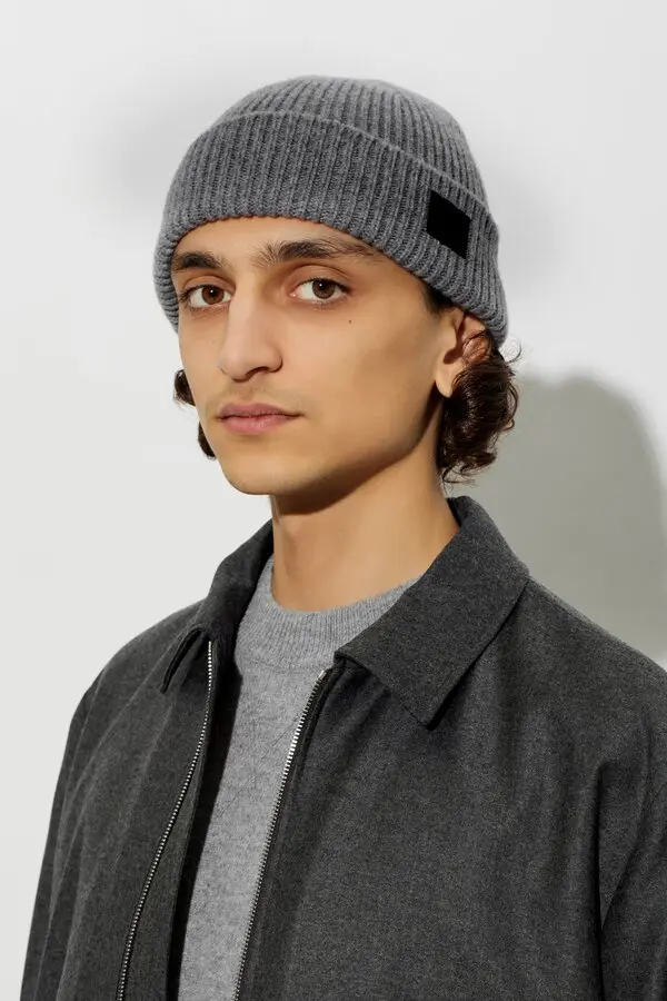 Paul Smith Beanie With Sewn-in Logo
