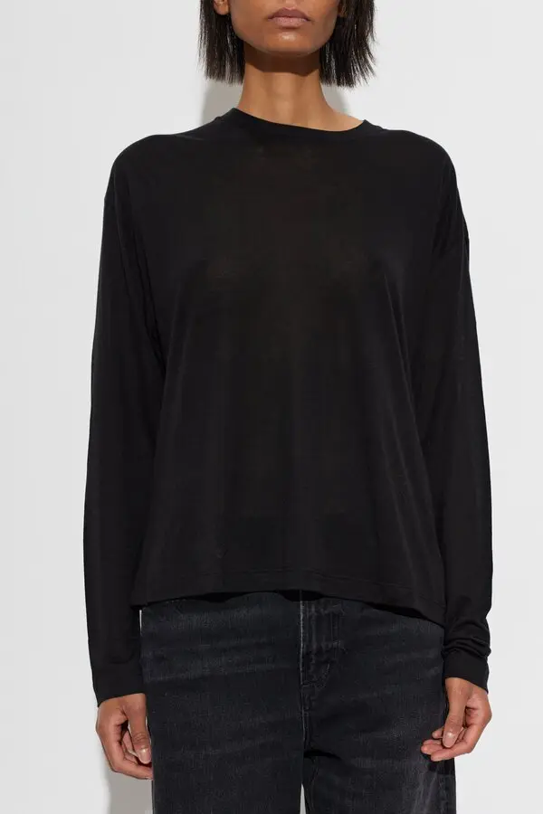 AGOLDE Long Sleeve T-shirt ‘sasha