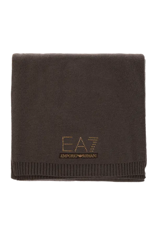 EA7 Beanie And Scarf Set