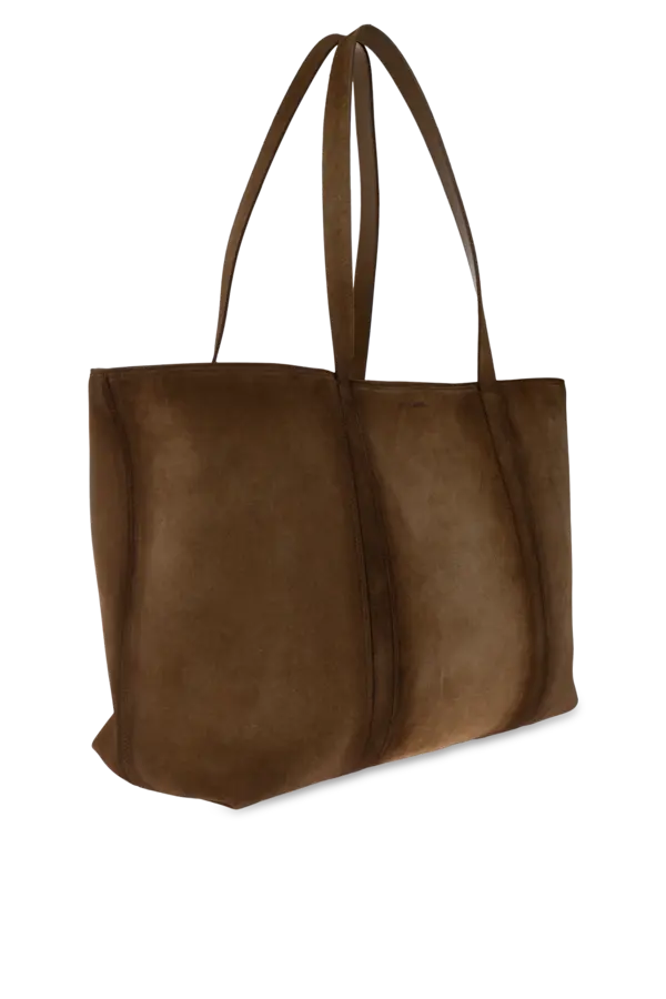 JIL SANDER Suede Shopper Bag